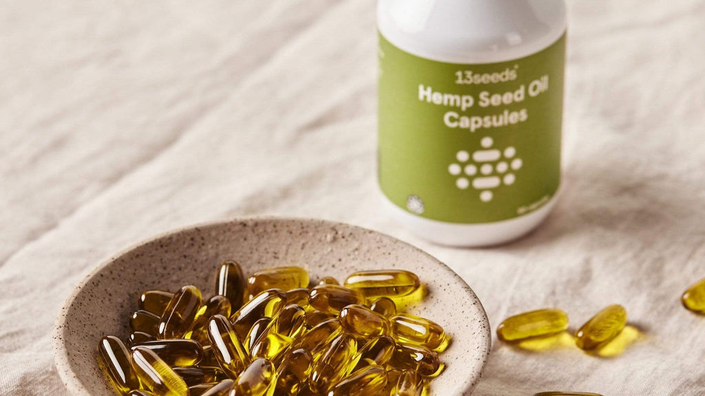 Hemp Seed Oil Capsules - 3 Month Supply – 13 Seeds